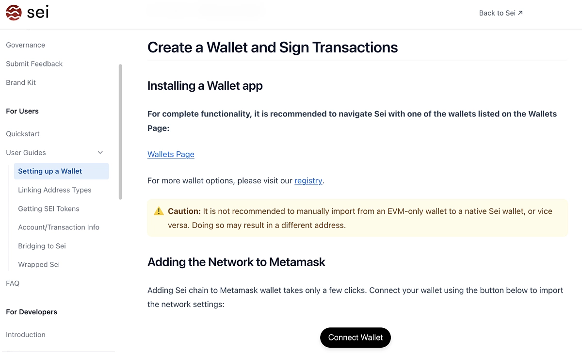 How to Add Sei to MetaMask | CoinGecko